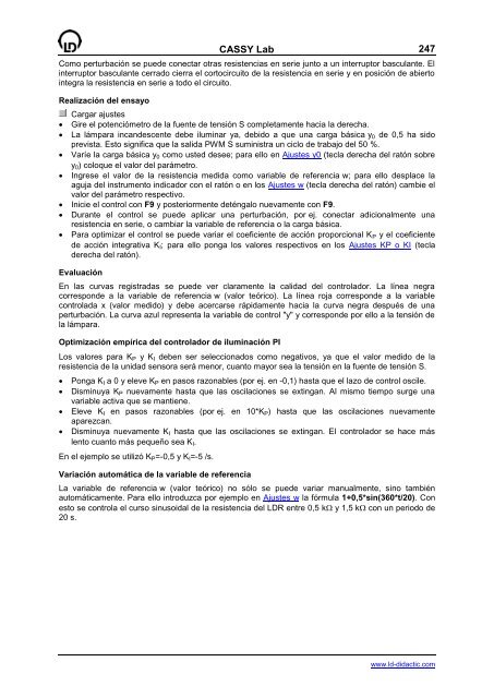 246 Control de iluminaci