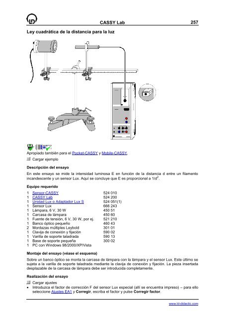 256 Realización del ensa
