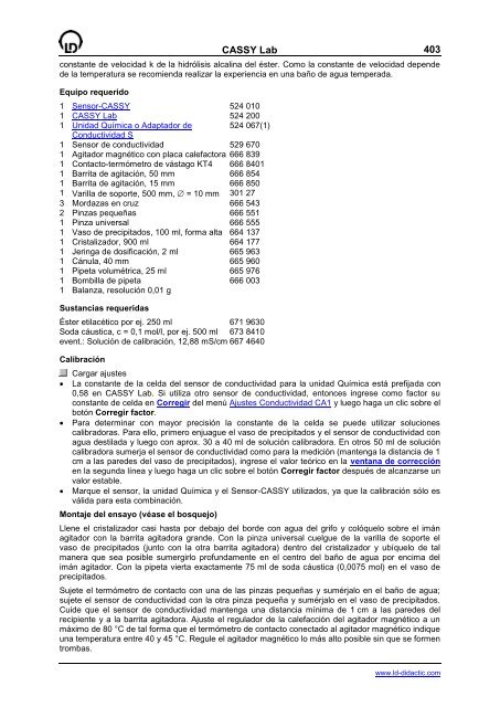 402 www.ld-didactic.com