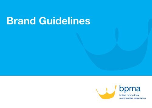 BPMA Brand Guidlines