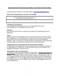 Takeoff Data Card, KYWG
