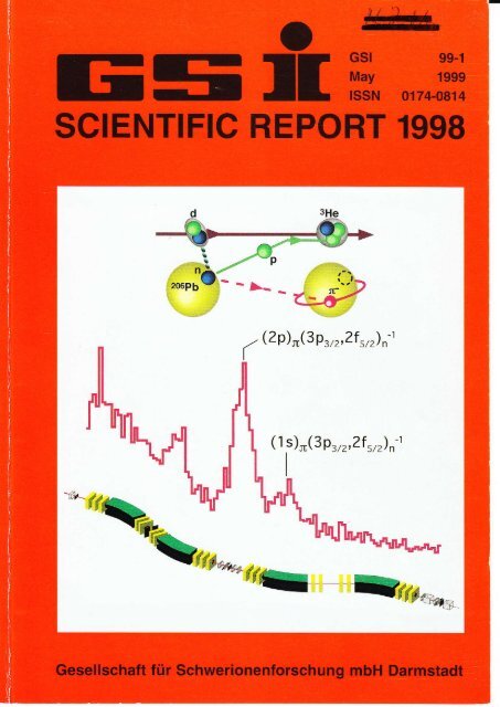 SCIENTIFIC REPORT - GSI