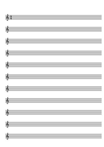 Notenpapier Magazine