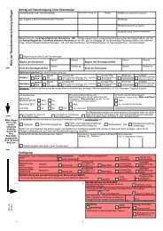 I. Antrag auf Genehmigung einer Dienstreise