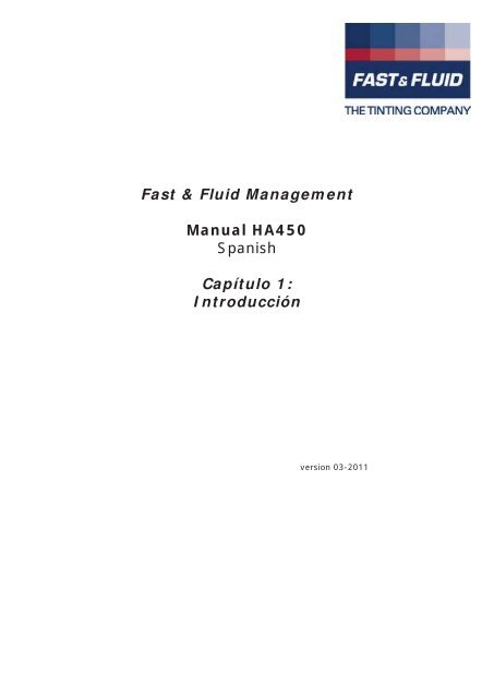 Introducción - Fast & Fluid