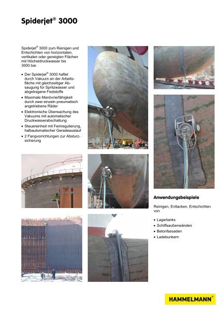 Spiderjet® 3000 - Hammelmann