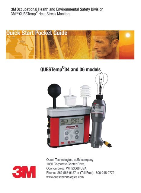 QUEST Technologies QUESTemp 34 and QUESTemp 36 heat ...