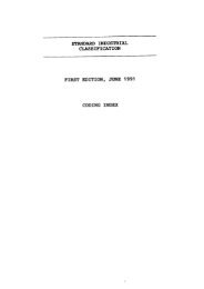 STANDARD INDUSTRIAL CLASSIFICATION CODES ... - Wastecycle