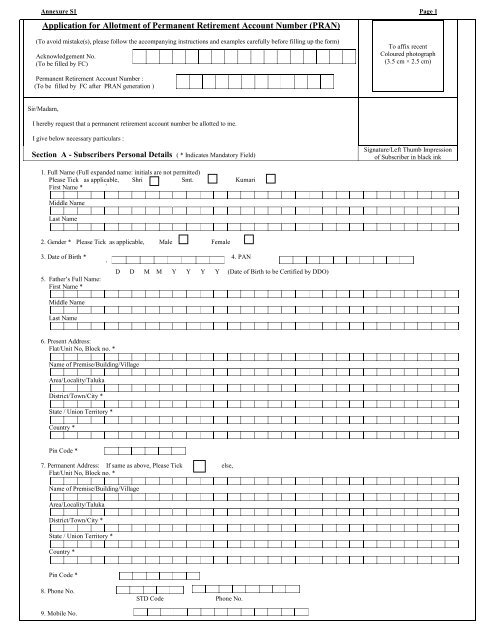 Form S1 - CRA - NSDL
