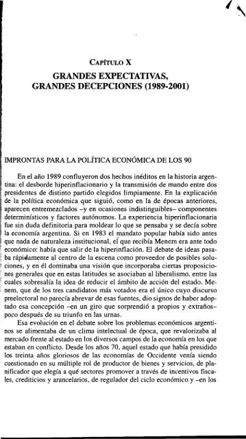 Gerchunoff, Pablo y Lucas Llach_El ciclo de la ilusión y el desencanto