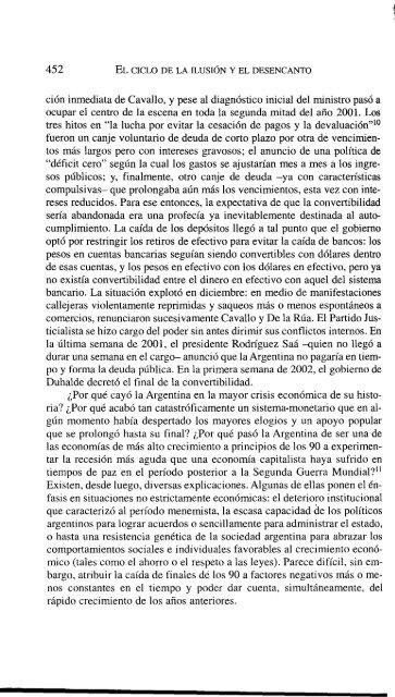 Gerchunoff, Pablo y Lucas Llach_El ciclo de la ilusión y el desencanto