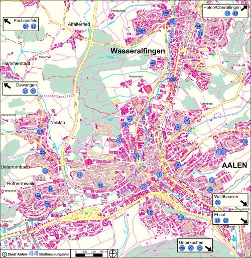 AALEN Wasseralfingen - Stadt Aalen