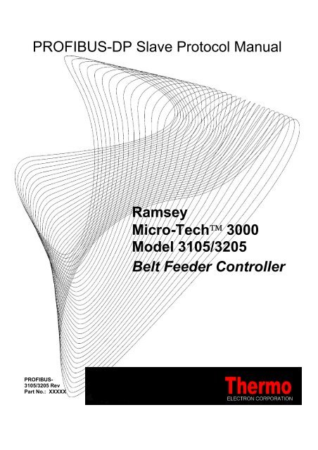 Ramsey micro-tech 3000 model 3105/3205 - Hoferick Engineering ...