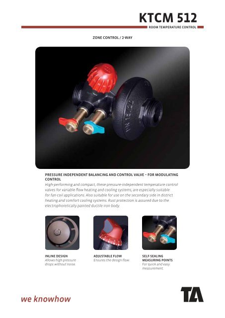 KTCM 512 - TA Hydronics