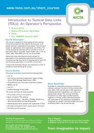 Tactical Common Data Link (TCDL) Solutions