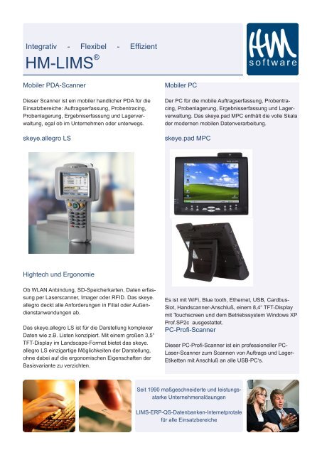 Produktblatt - HM-Software