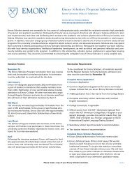 Campus Map - Emory University