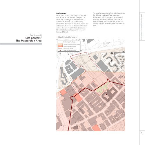 Site Context/ The Masterplan Area - Liverpool Vision