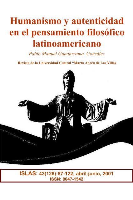 Humanismo y autenticidad en el pensamiento filosófico ...