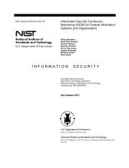 NIST SP 800-115, Technical Guide to Information Security Testing ...