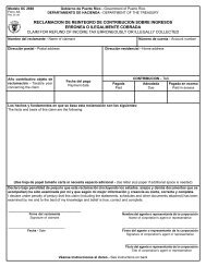 Modelo SC 2916 - Departamento de Hacienda