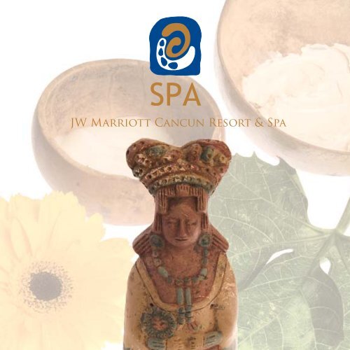 JW Spa Menu - Marriott