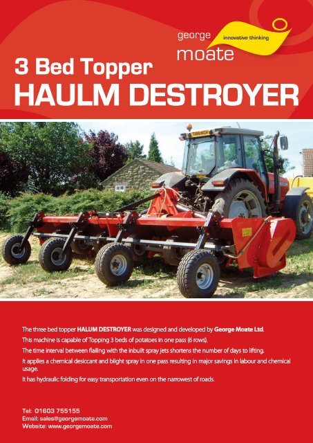 HAULM DESTROYER - George Moate