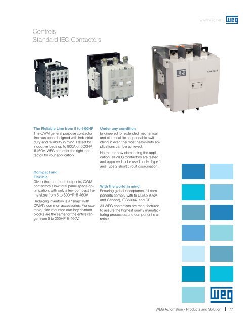 Controls Standard IEC Contactors - Galco Industrial Electronics