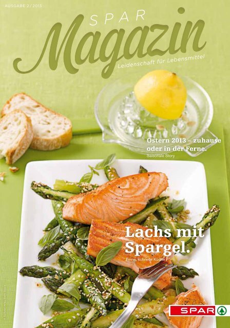 SPAR Schweiz - Magazin 02/13