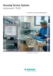Aesculap Service Systems instacount® PLUS, instacount ... - invitec