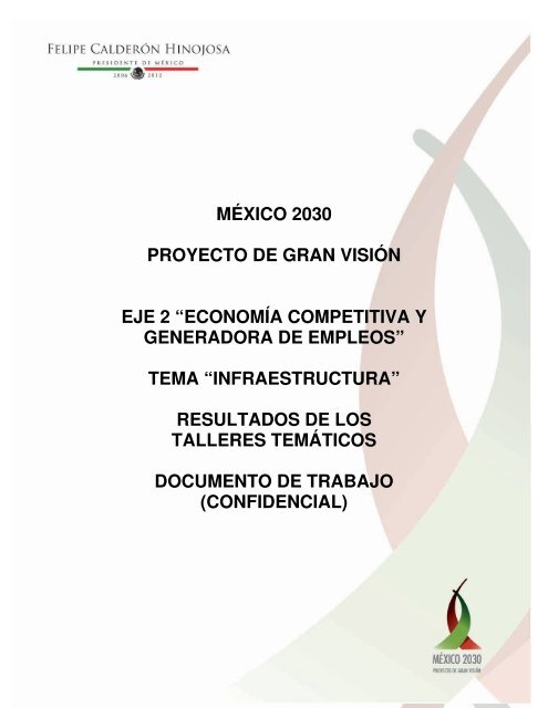 infraestructura - visión 2030