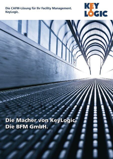 KeyLogic CAFM Infobroschüre - CAFM System KeyLogic