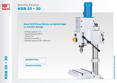 K GB 25 â ¢ 30 KGB 25 â ¢ 30 - Knuth.de