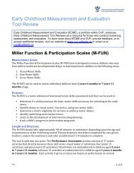 Texas Functional Living Scale (TFLS)