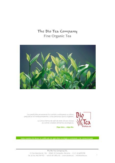 The Bio Tea Company The Bio Tea Company