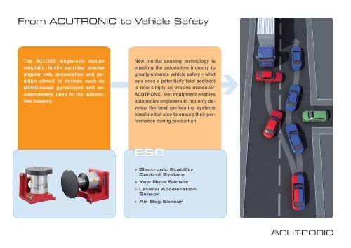 The AC1120S single-axis motion simulator family ... - Acutronic