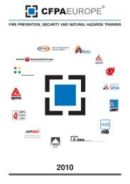 Wind turbines fire protection guideline - CFPA Europe