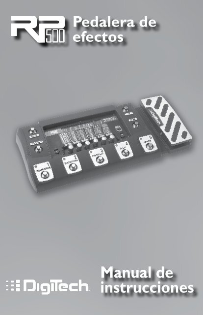 RP500 Manual Spanish - Digitech