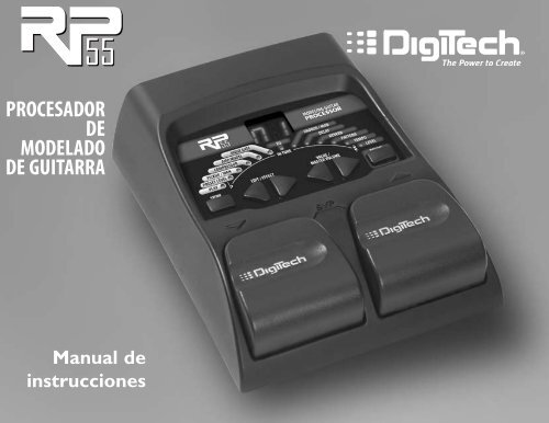PROCESADOR DE MODELADO DE GUITARRA - Digitech