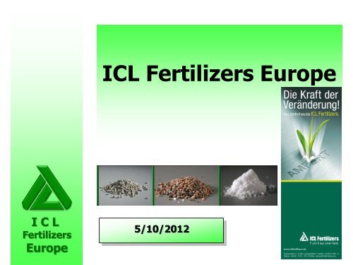 ICL Fertilizers Europe - K-UTEC AG Salt Technologies