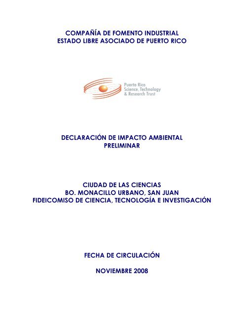 compañía de fomento industrial estado libre asociado de puerto rico ...