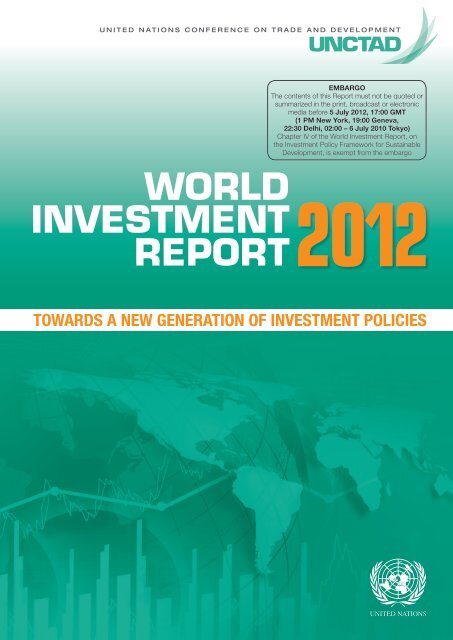World Investment Report 2012 - Unctad