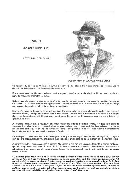 Ramon Guillem Ruiz ”Rampa” - De Paterna