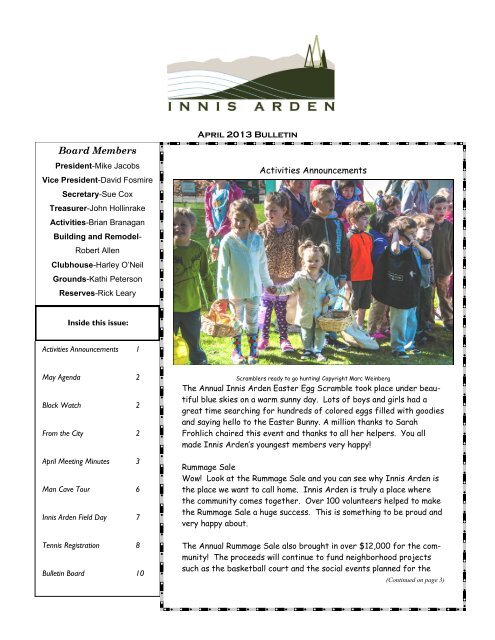 Board Members - Innis Arden