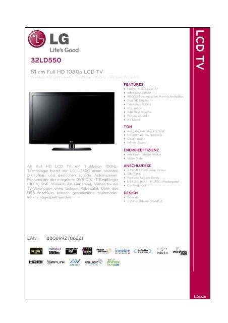 LCD TV - LG Electronics