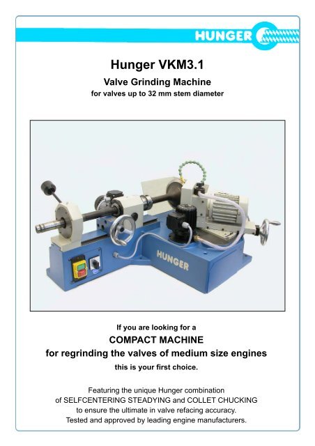 Download VKM3.1 Product Sheet - Ludwig Hunger