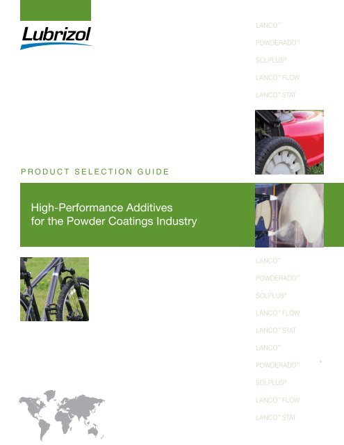 High-Performance Additives for the Powder Coatings ... - Lubrizol