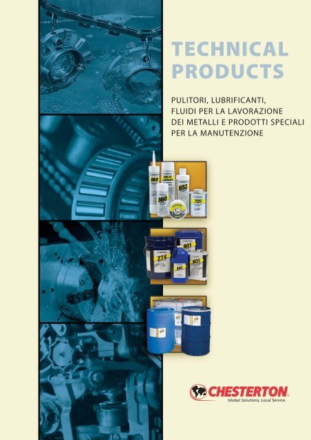 detergente per motori elettrici - A.W. Chesterton Company