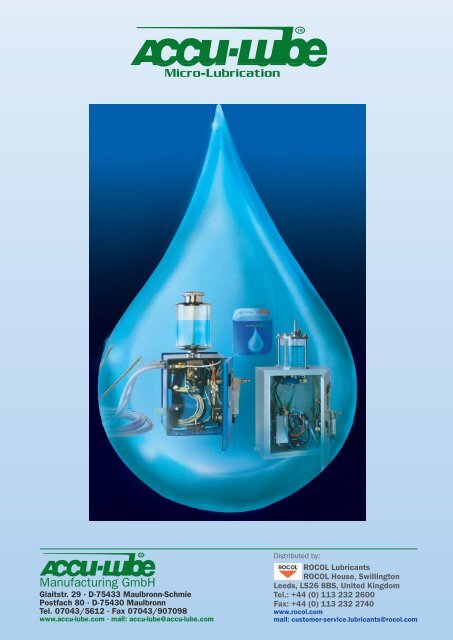 Accu-Lube Lubricants