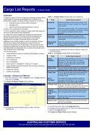 Underbond Movements (Sea Cargo) - A quick guide - Cargo Support
